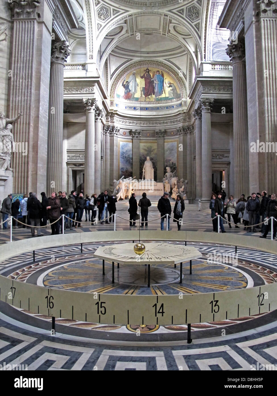 Pendule foucault au panthéon de paris Banque de photographies et d ...