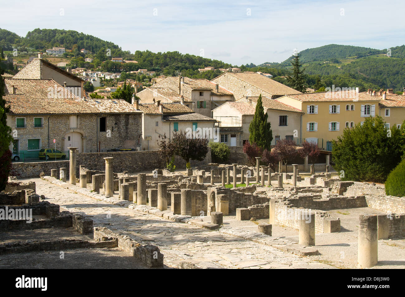 Ruines Romaines de Vaison La Romaine, Provence, France Photo Stock - Alamy