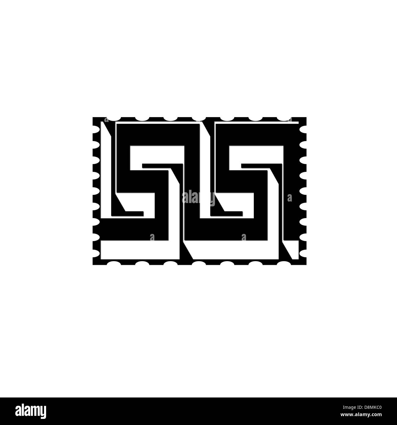 Timbre noir et blanc Banque de photographies et d’images à haute ...