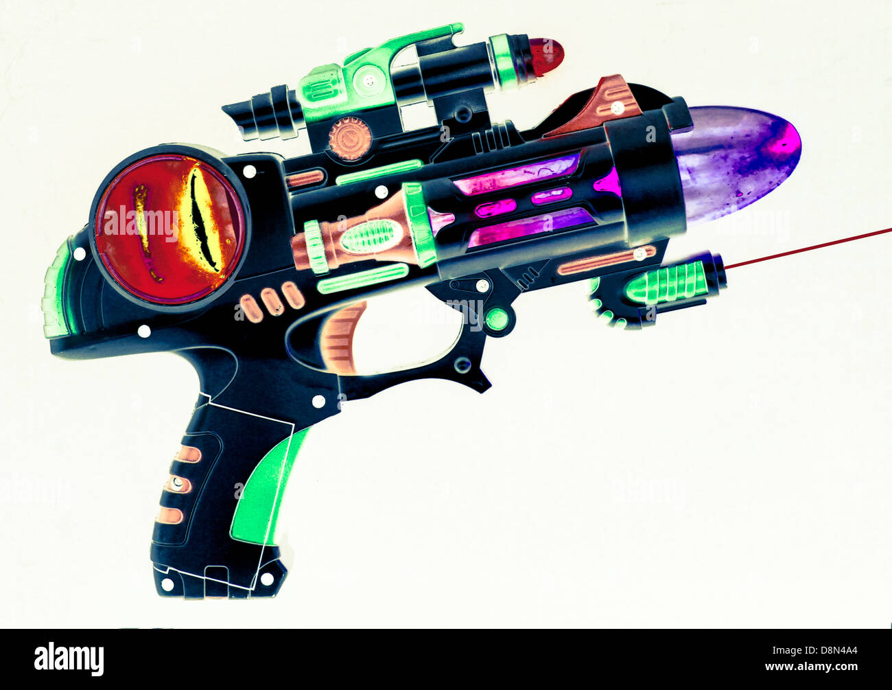 Ray gun retro toy Banque de photographies et d’images à haute ...