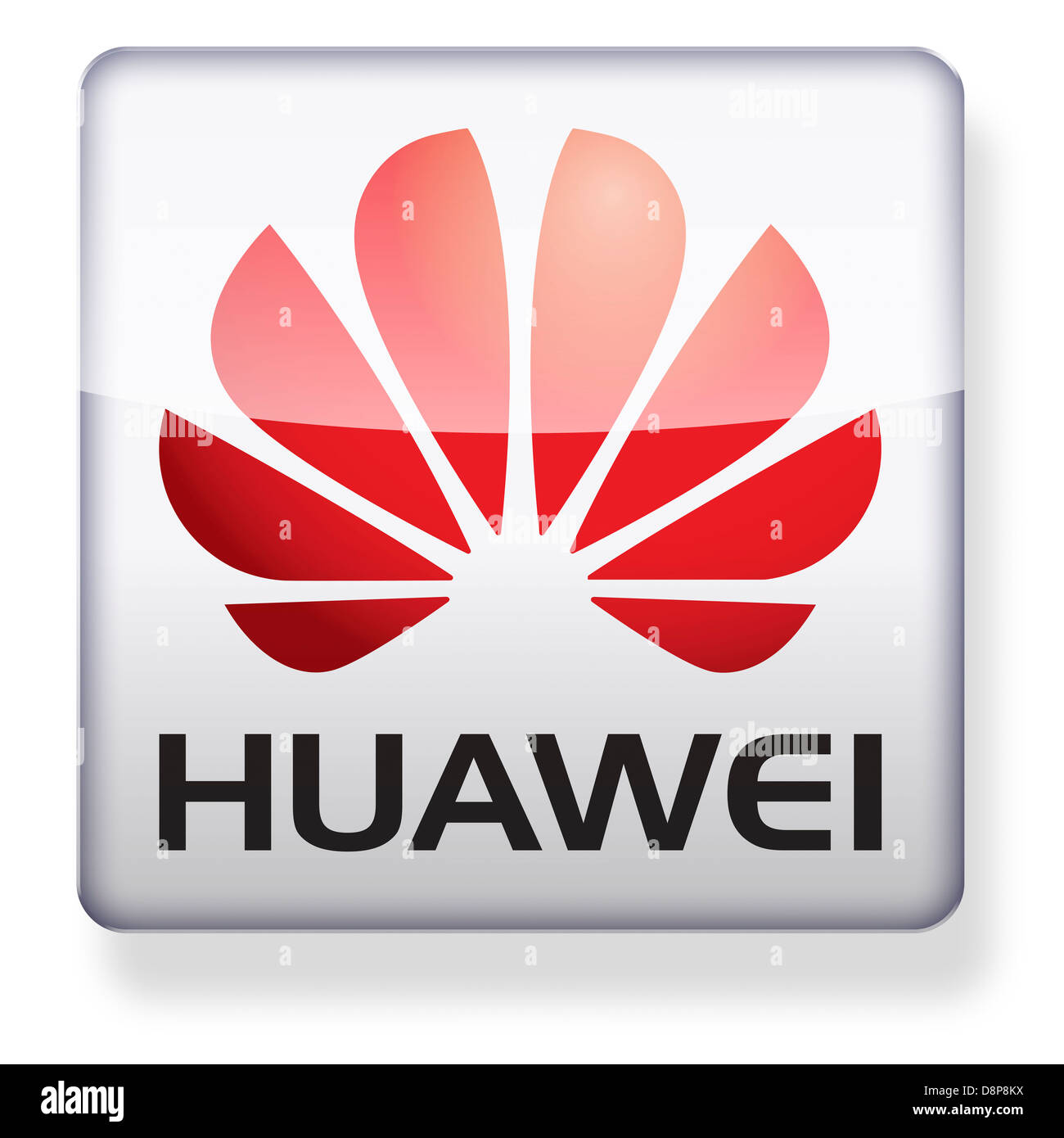 Huawei logo icon button Banque de photographies et d’images à haute ...