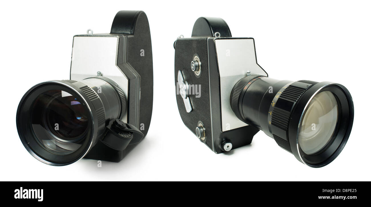 Old film camera projector Banque de photographies et d’images à haute ...