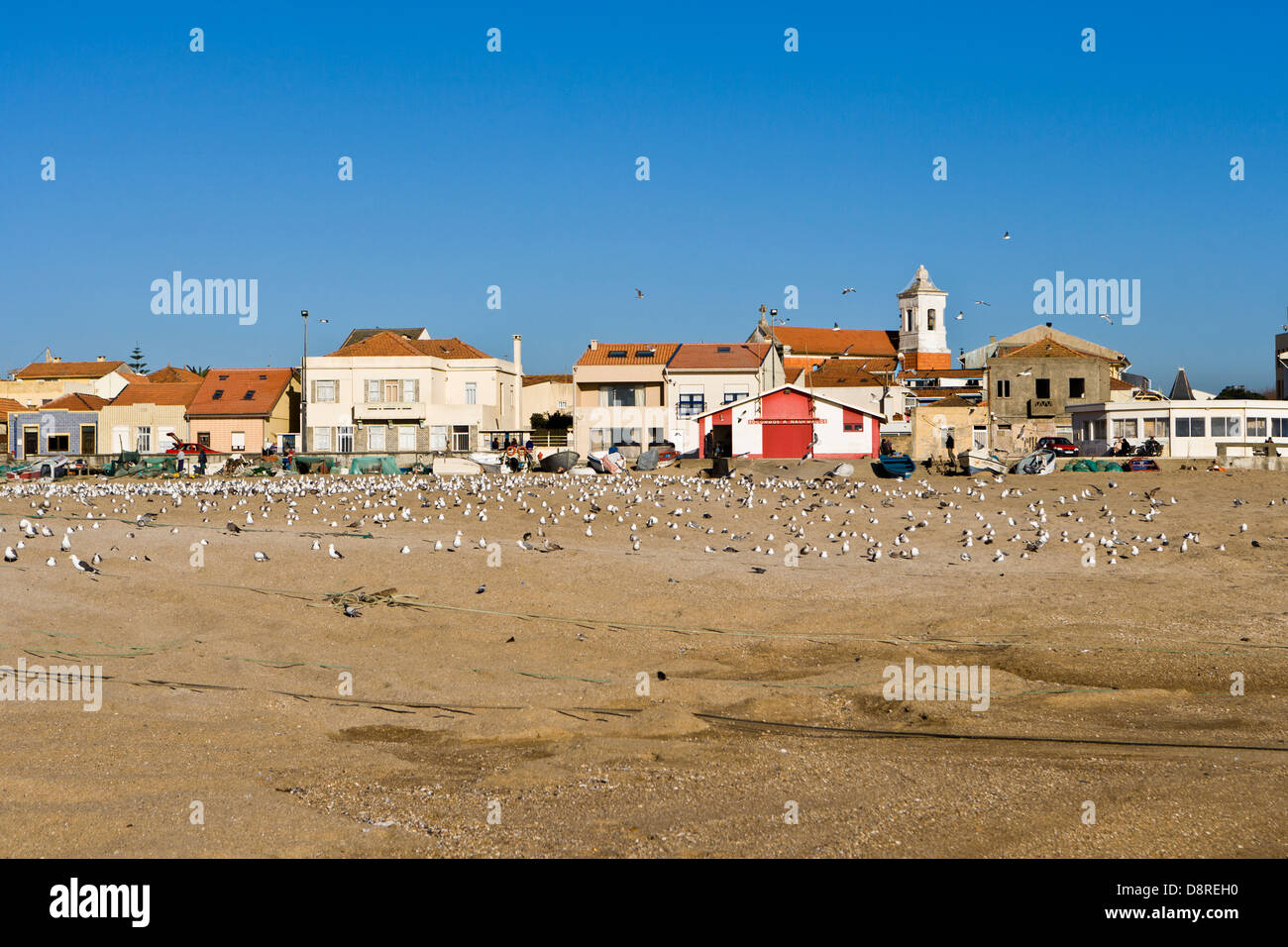 Aguda beach, Vila Nova de Gaia, Portugal Photo Stock - Alamy