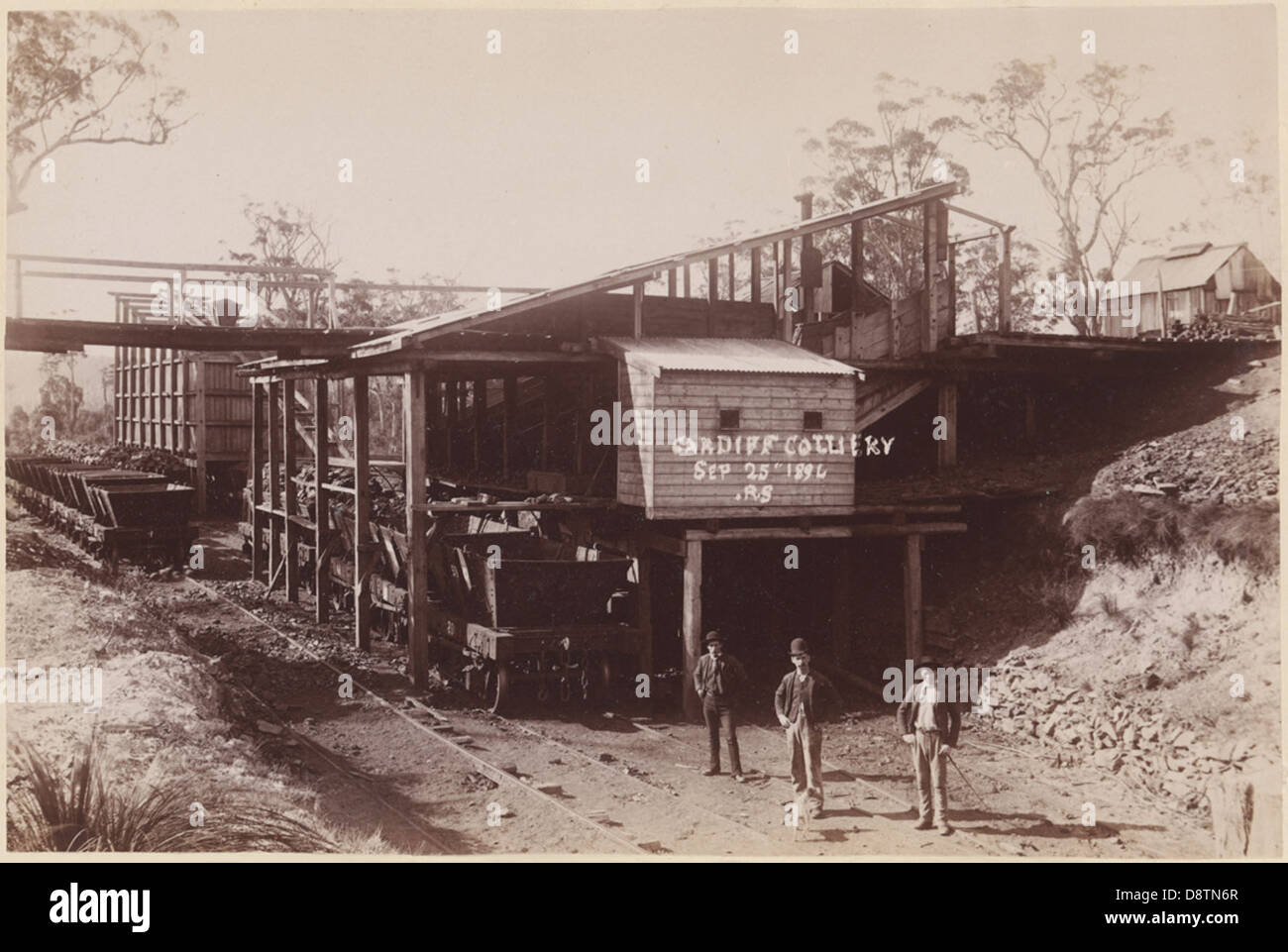 La mine de Cardiff Photo Stock - Alamy