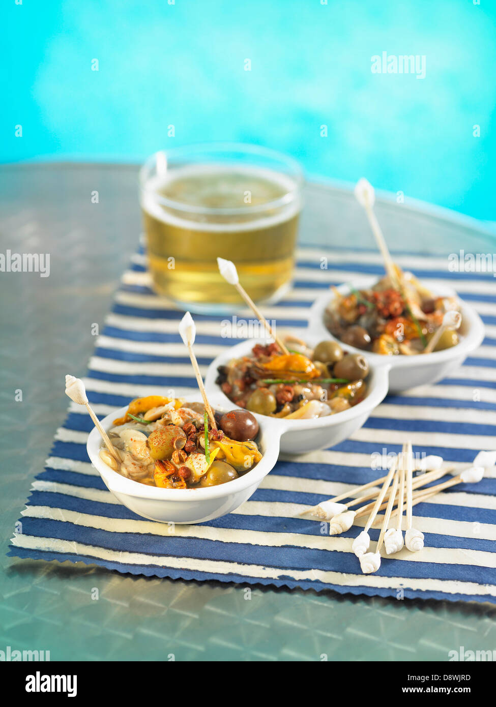 Tapas de fruits de mer Banque de photographies et d’images à haute ...