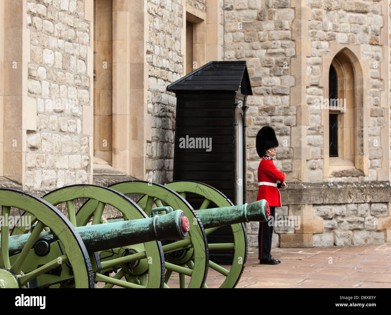 Welsh guard sentry Banque de photographies et d’images à haute ...