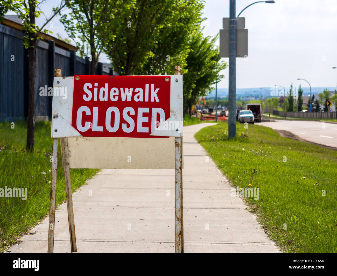 Site closed sign Banque de photographies et d’images à haute résolution ...