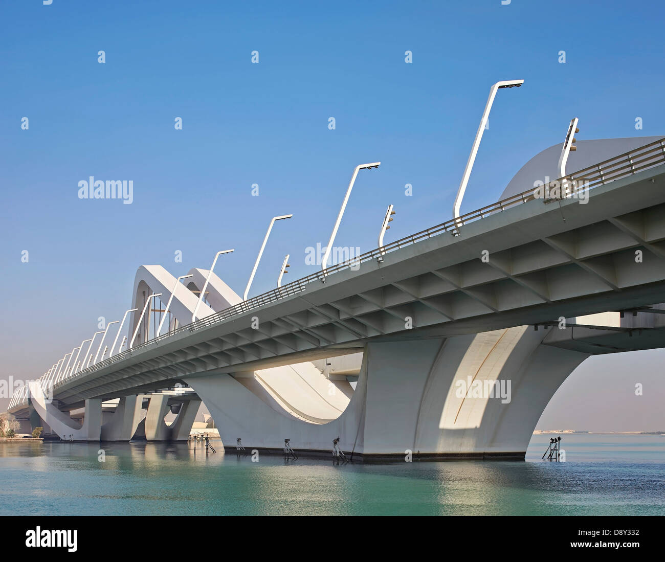 Pont Sheikh Zayed, Abu Dhabi, Abu Dhabi, Emirats Arabes Unis ...