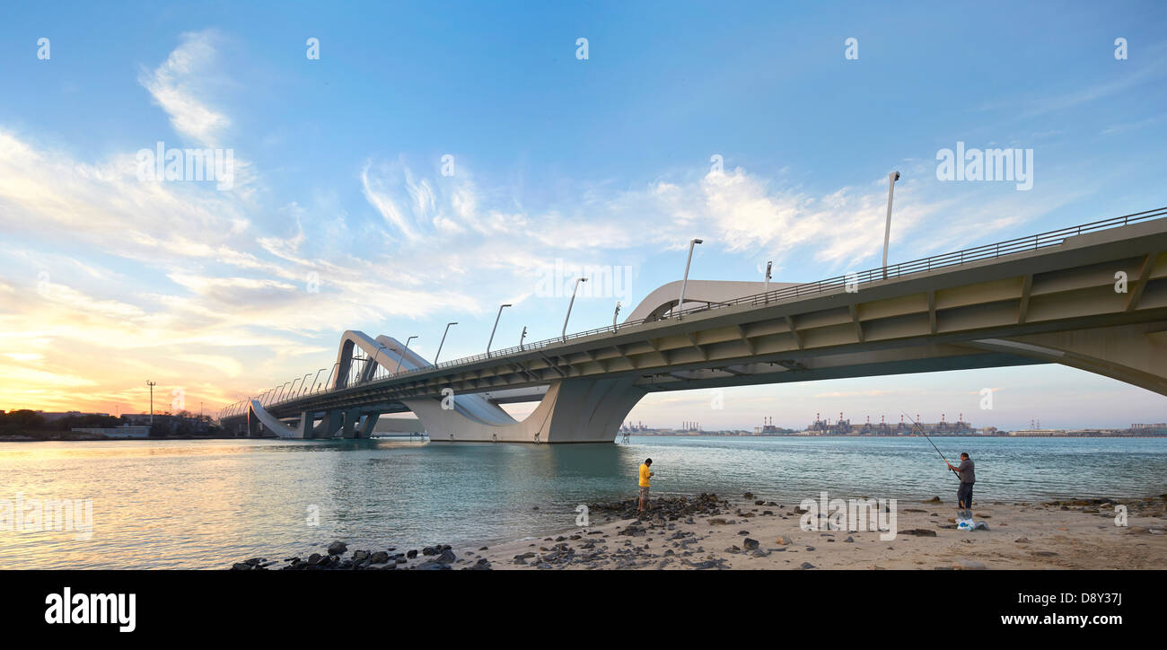 Pont Sheikh Zayed, Abu Dhabi, Abu Dhabi, Emirats Arabes Unis ...