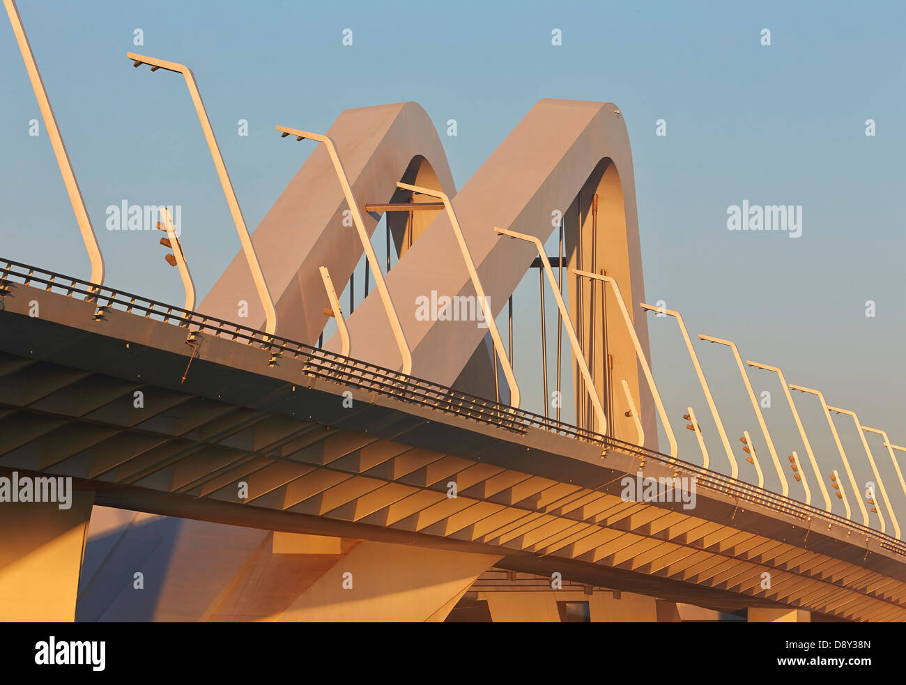 Pont Sheikh Zayed, Abu Dhabi, Abu Dhabi, Emirats Arabes Unis ...