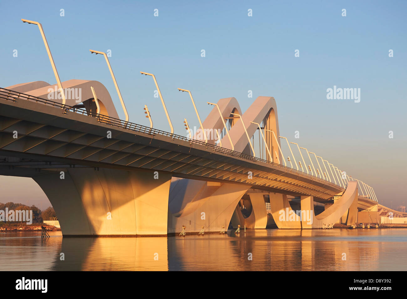 Pont Sheikh Zayed, Abu Dhabi, Abu Dhabi, Emirats Arabes Unis ...