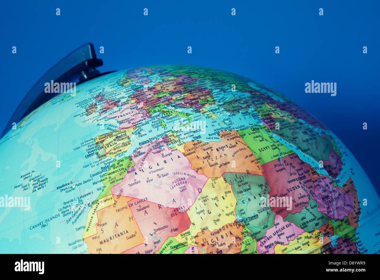 Carte algerie maroc 3d Banque de photographies et d’images à haute ...