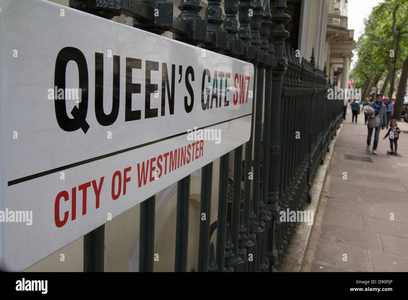 Queens gate road Banque de photographies et d’images à haute résolution ...
