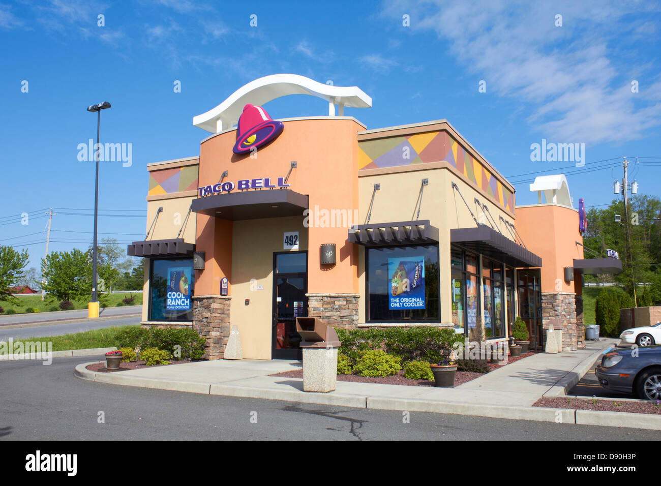 Signe de logo de taco bell Banque de photographies et d’images à haute ...