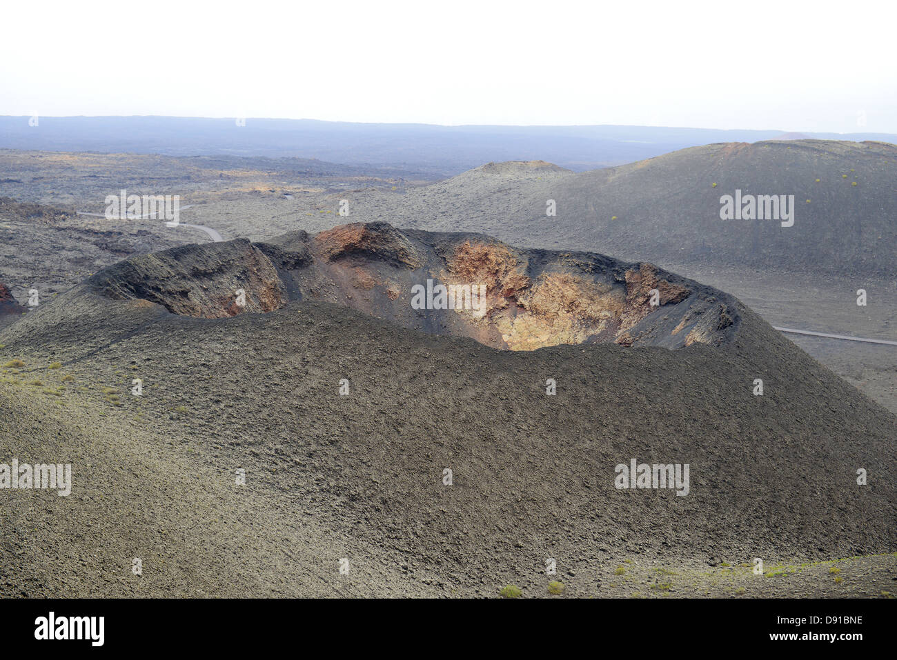 Timanfaya national park volcano Banque de photographies et d’images à ...