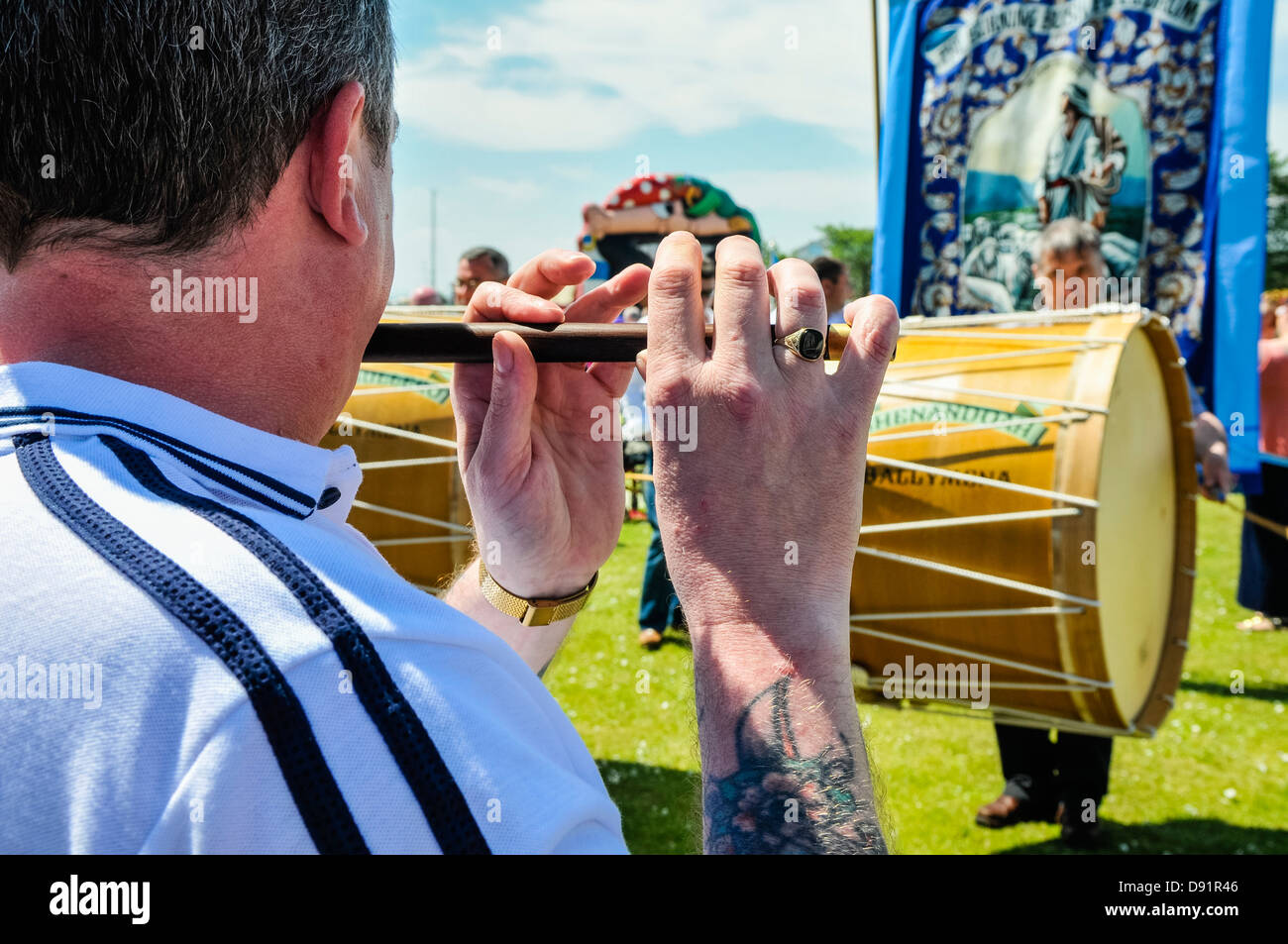 Tambour lambeg Banque de photographies et d’images à haute résolution ...