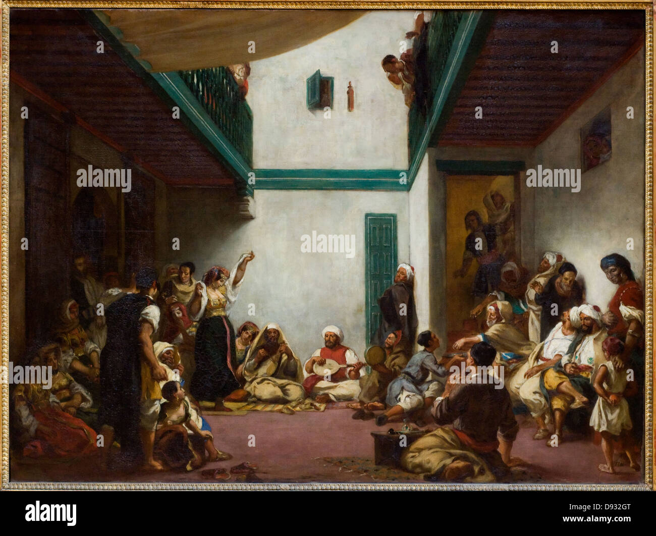 Eugene Delacroix Noce juive au Maroc - mariage juif au Maroc 1839 XIX e ...