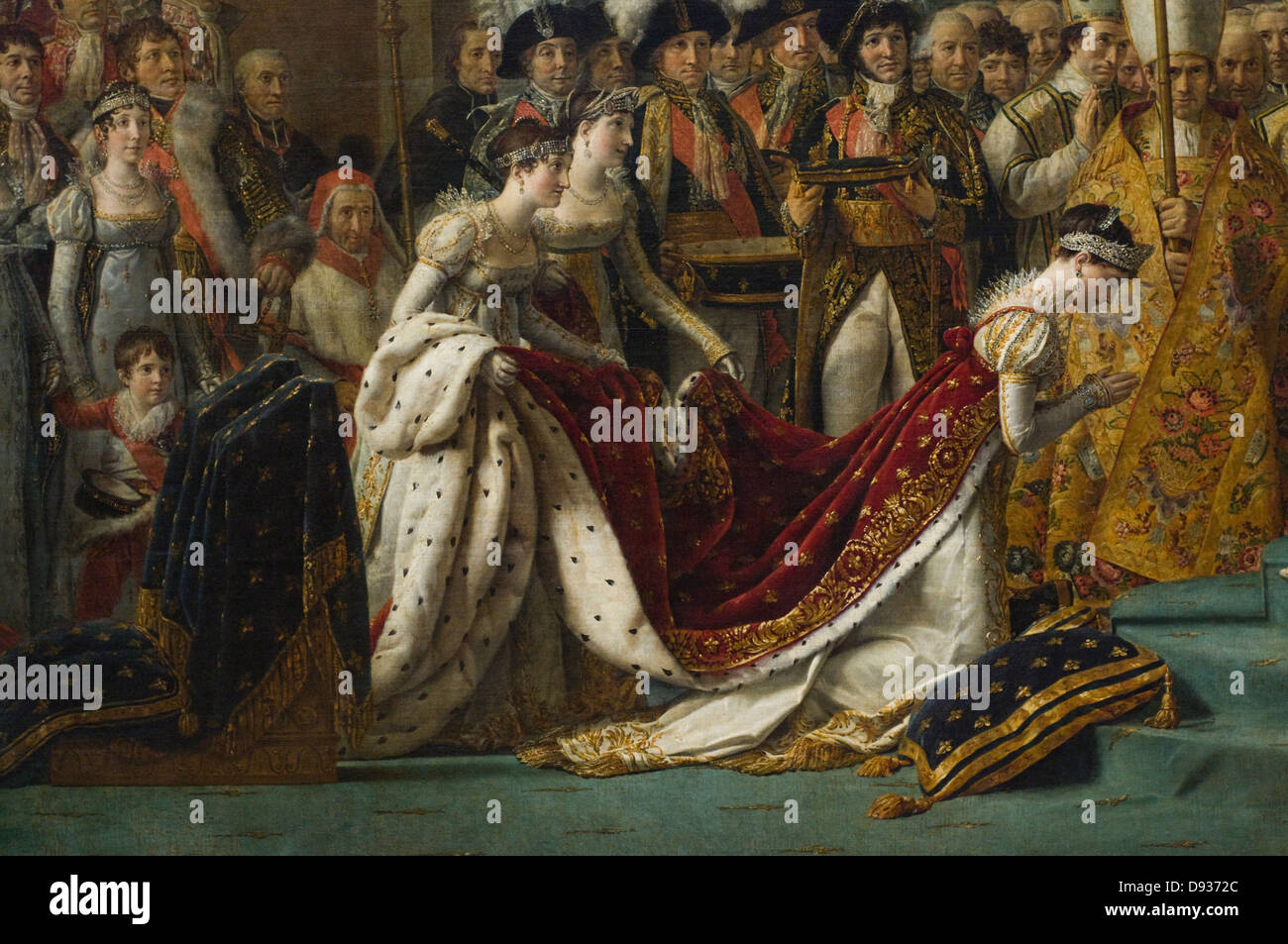 Jacques-Louis David, Le Sacre de Napoléon - Le Sacre de Napoléon 1805 ...