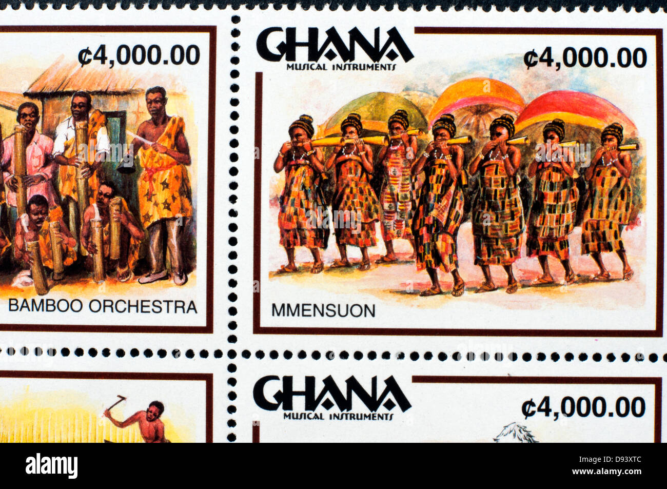 Ghana postage stamp stamps Banque de photographies et d’images à haute ...