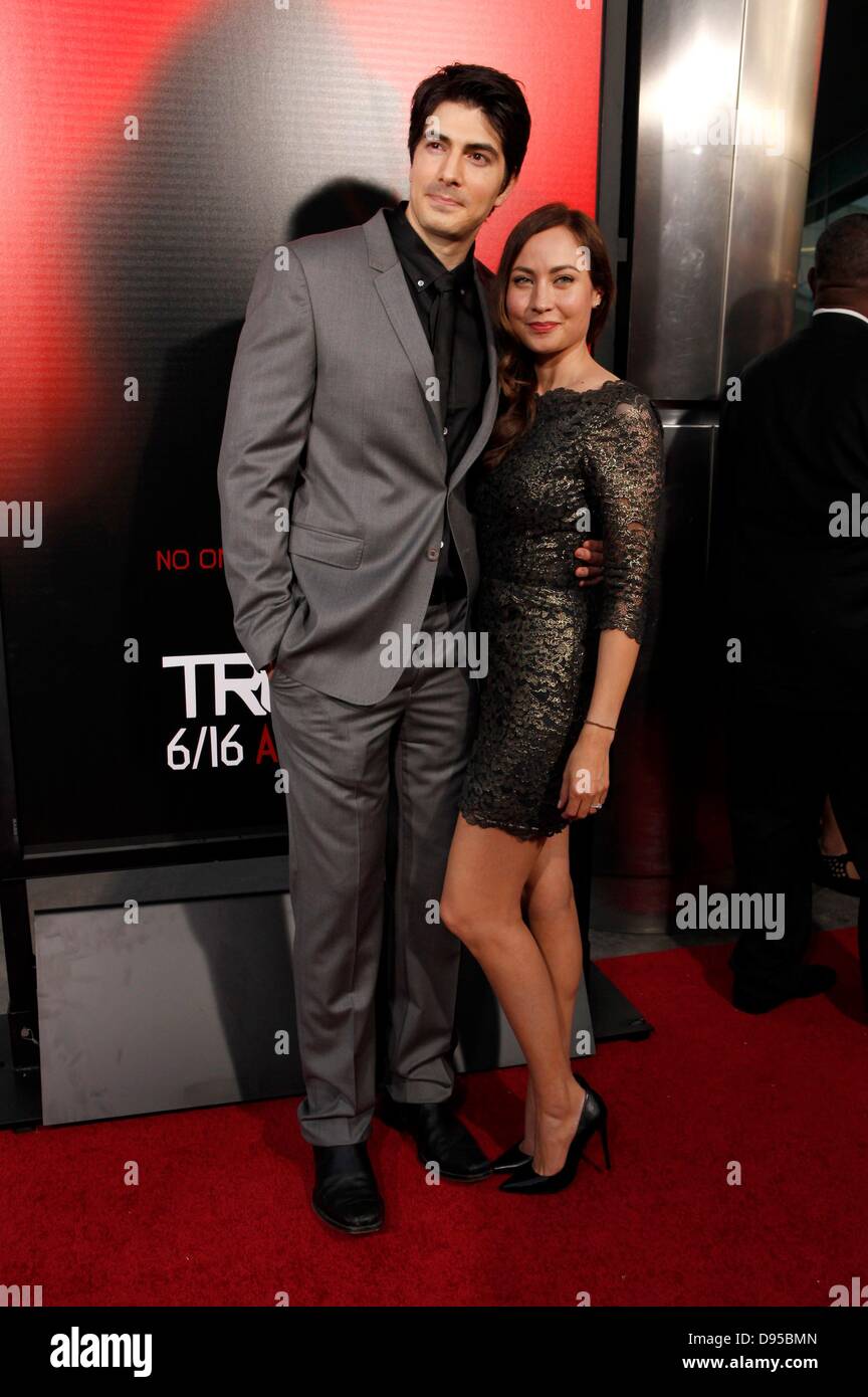 Brandon routh et courtney ford Banque de photographies et d’images à ...