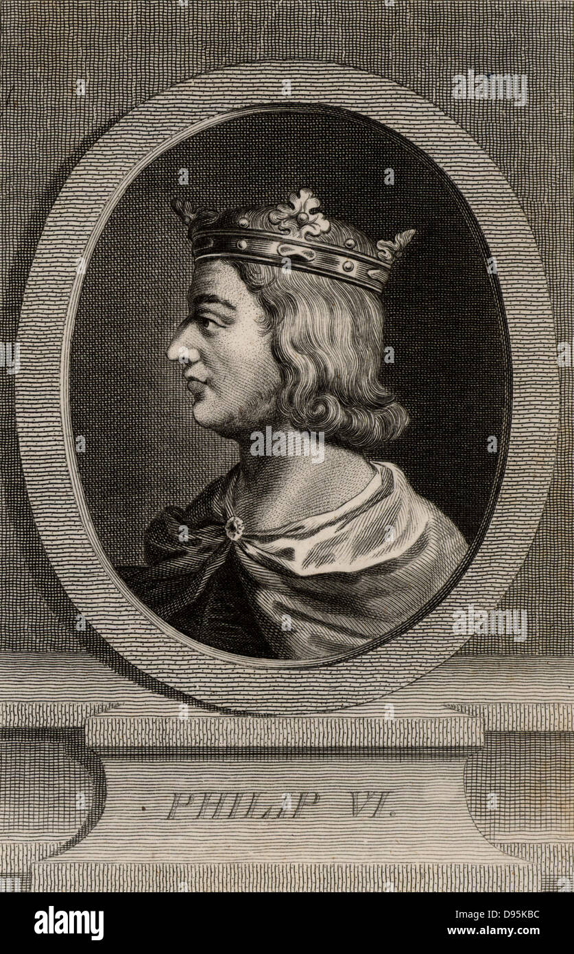 Philippe vi de valois king france Banque de photographies et d’images à ...