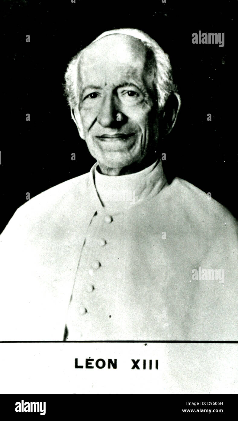 Pope leo xiii Banque de photographies et d’images à haute résolution ...
