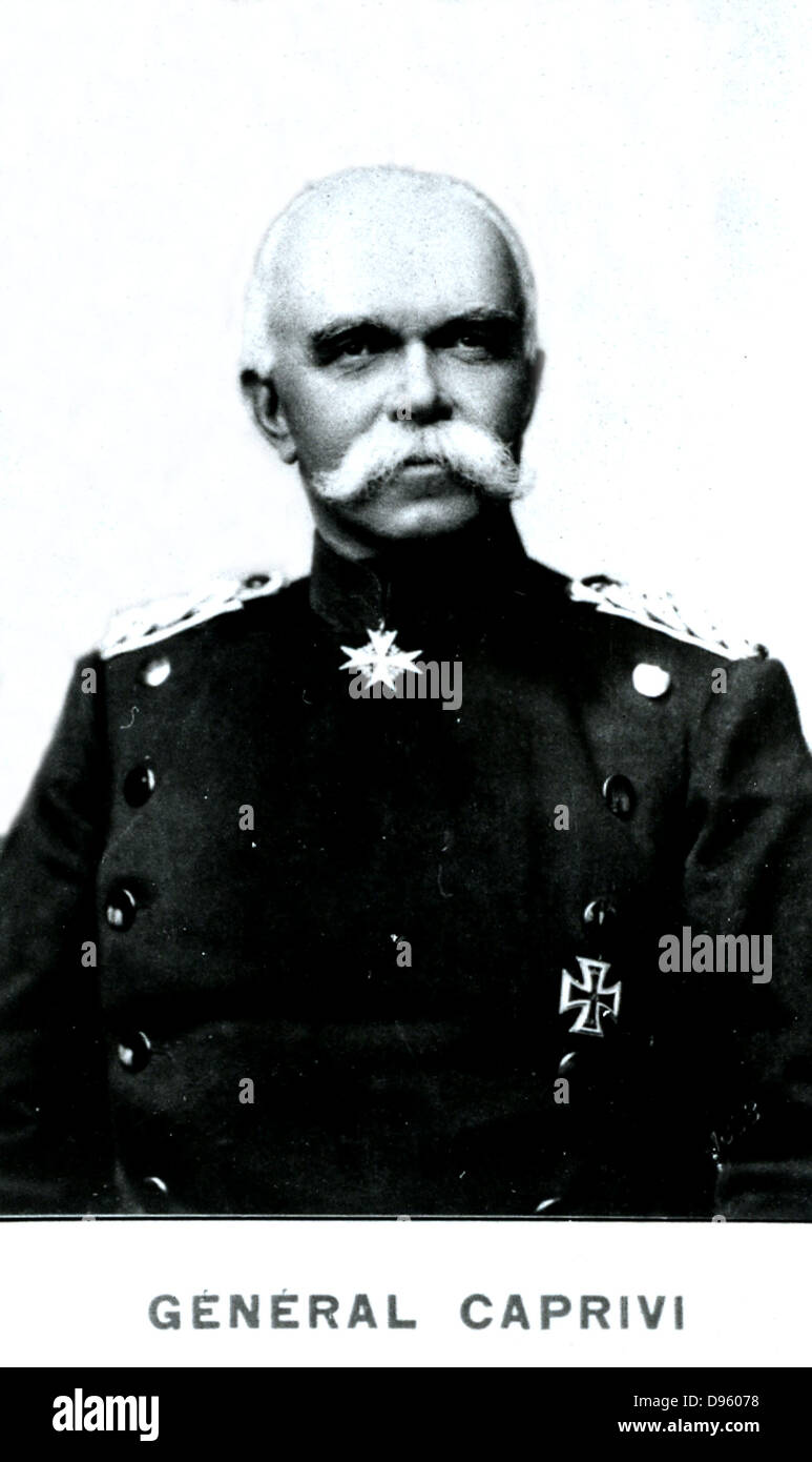 Georg leo von caprivi Banque de photographies et d’images à haute ...