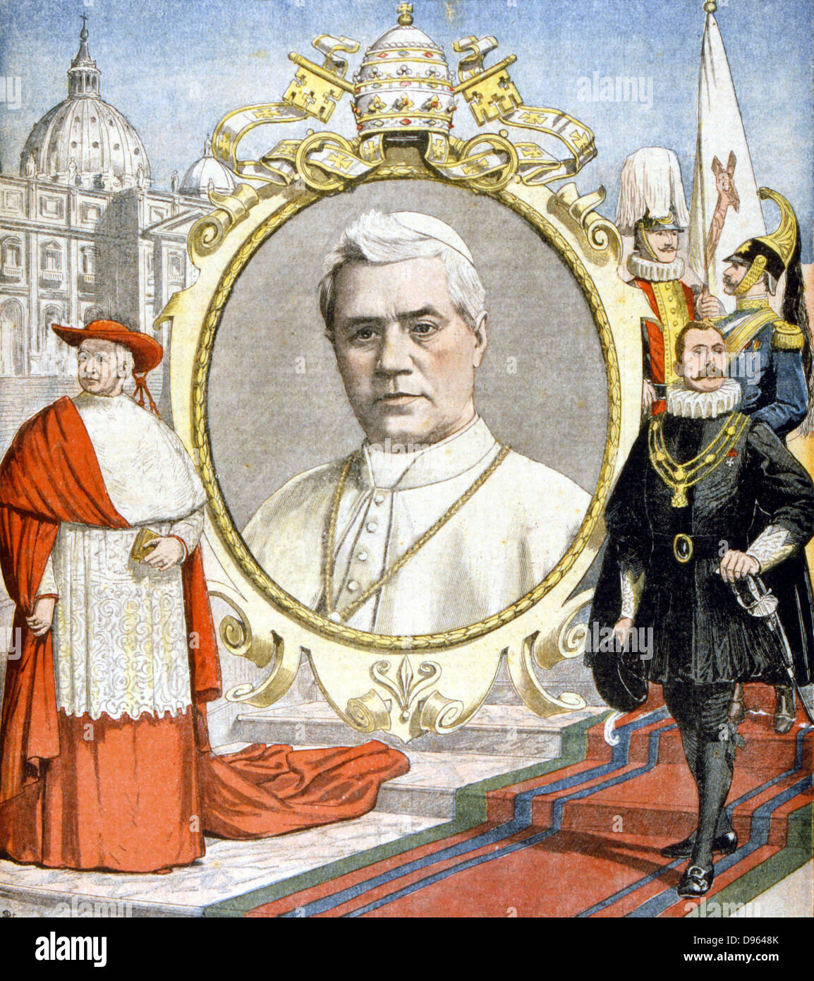 Pape pie x Banque de photographies et d’images à haute résolution - Alamy