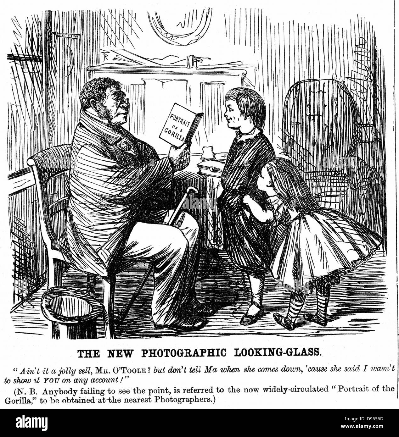 Punch cartoon 1861 Banque de photographies et d’images à haute ...