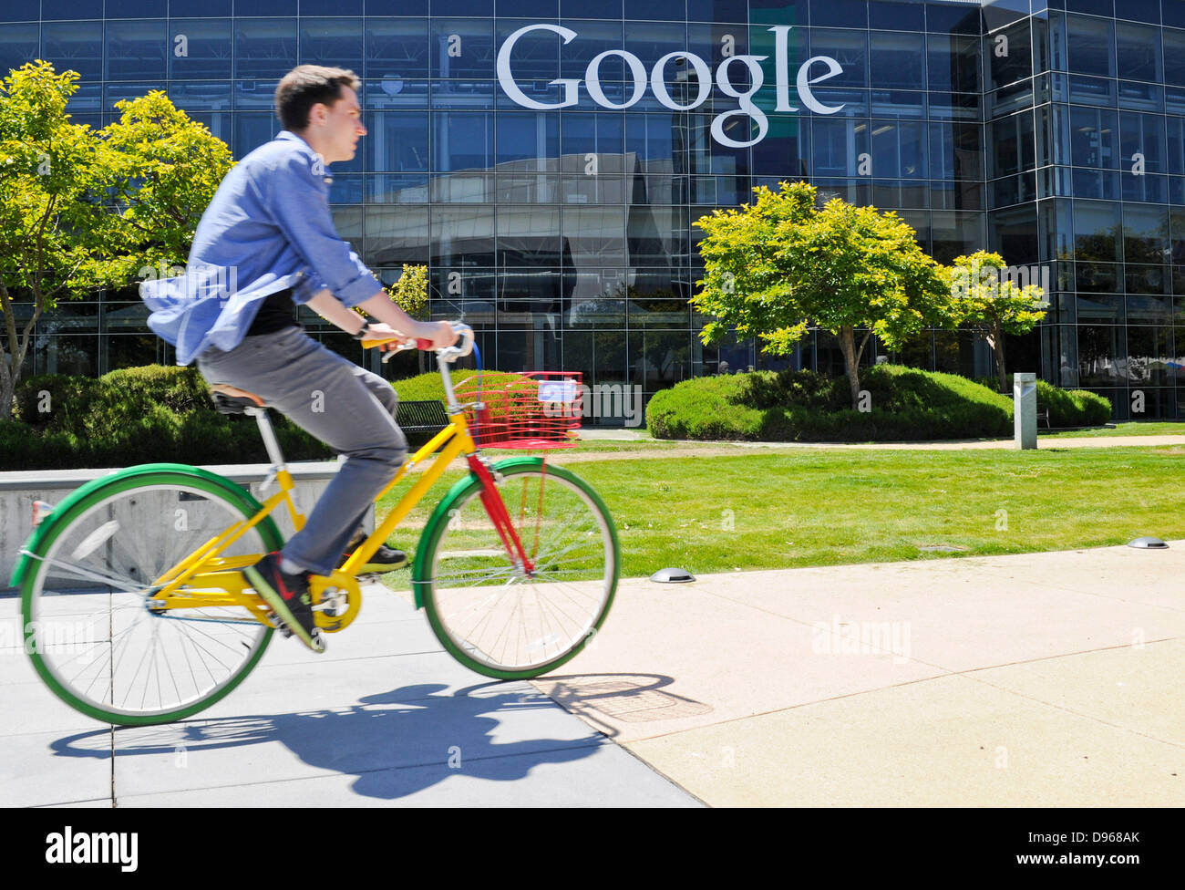 Silicon valley google campus bike Banque de photographies et d’images à haute résolution - Alamy