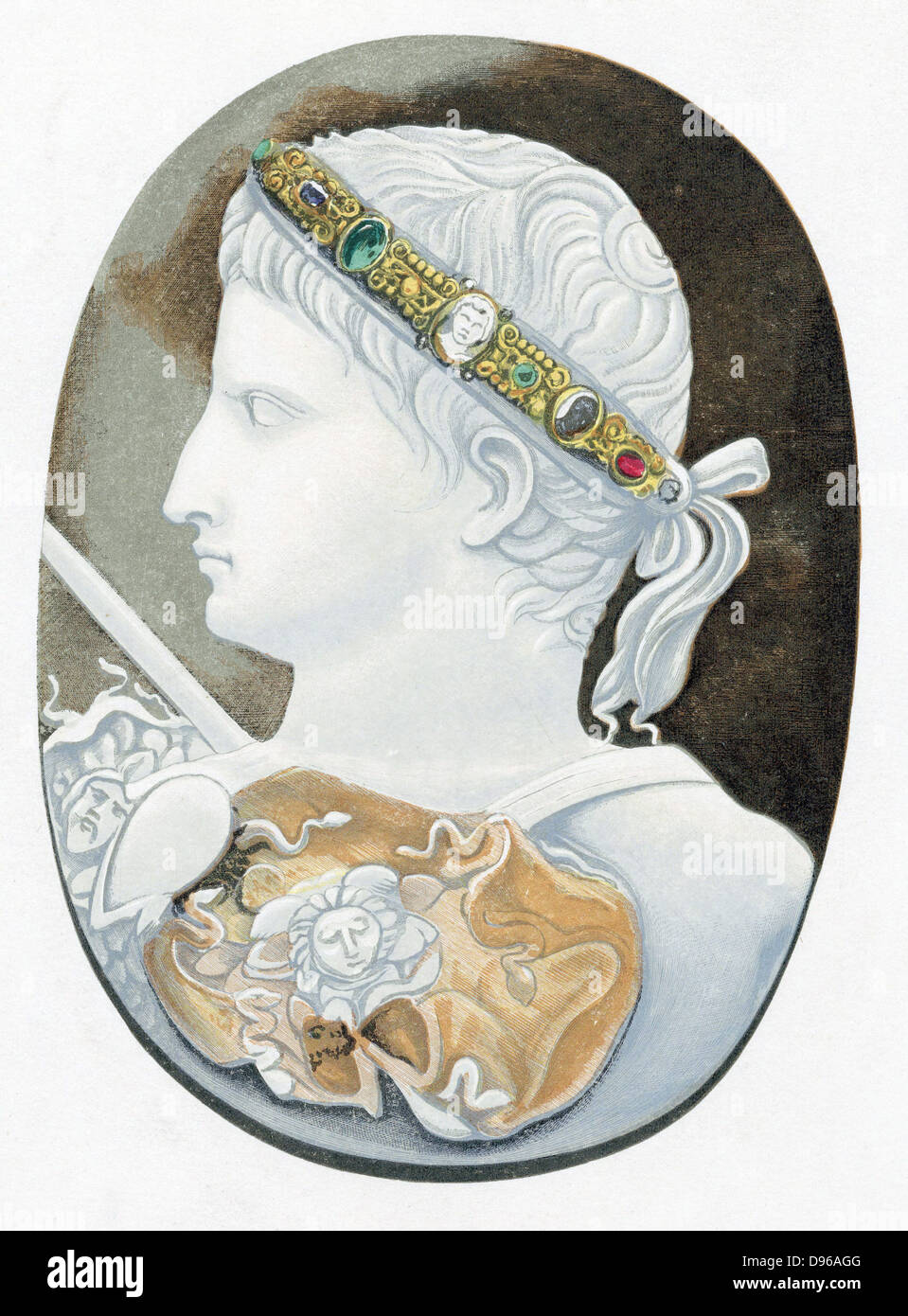 - César Auguste Caius Julius Caesar Octavianus (63 BC-14 AD) Premier ...