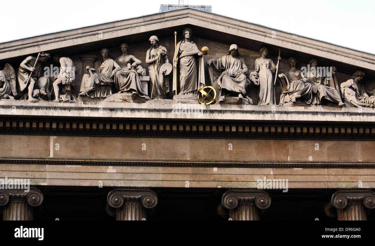 Relief représentant néo classique de style grec chiffres de l ...