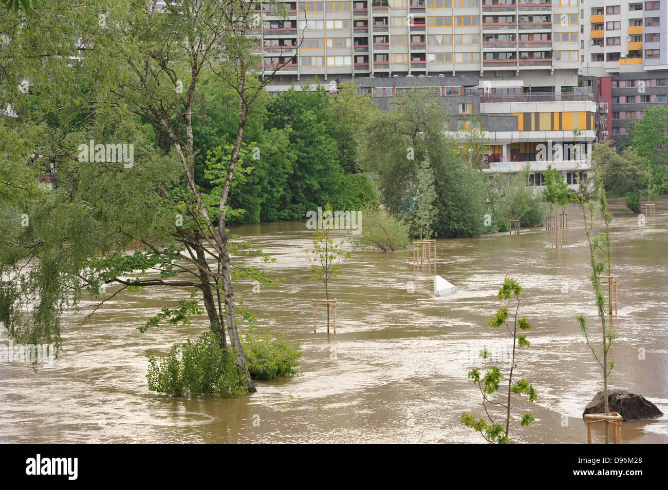 Catastrophes naturelles inondations en Allemagne Photo Stock - Alamy