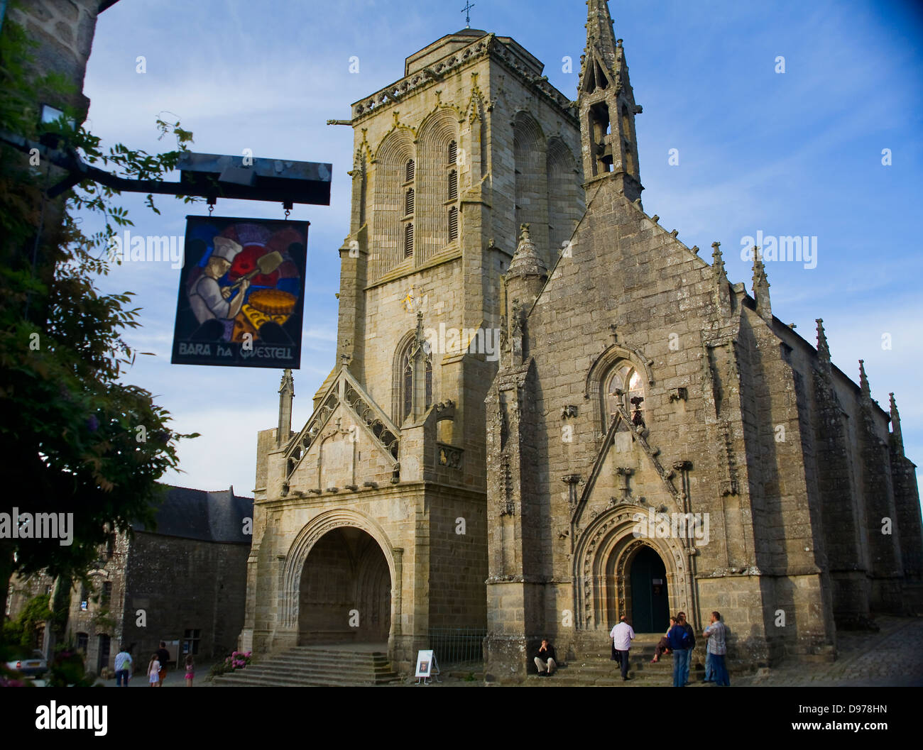 Église St Ronan. Lokorn Locronan (en breton), Département . La Bretagne ...