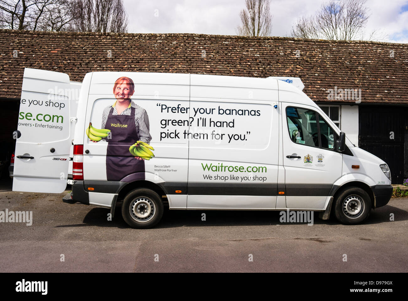 Waitrose Van Banque d'image et photos - Alamy