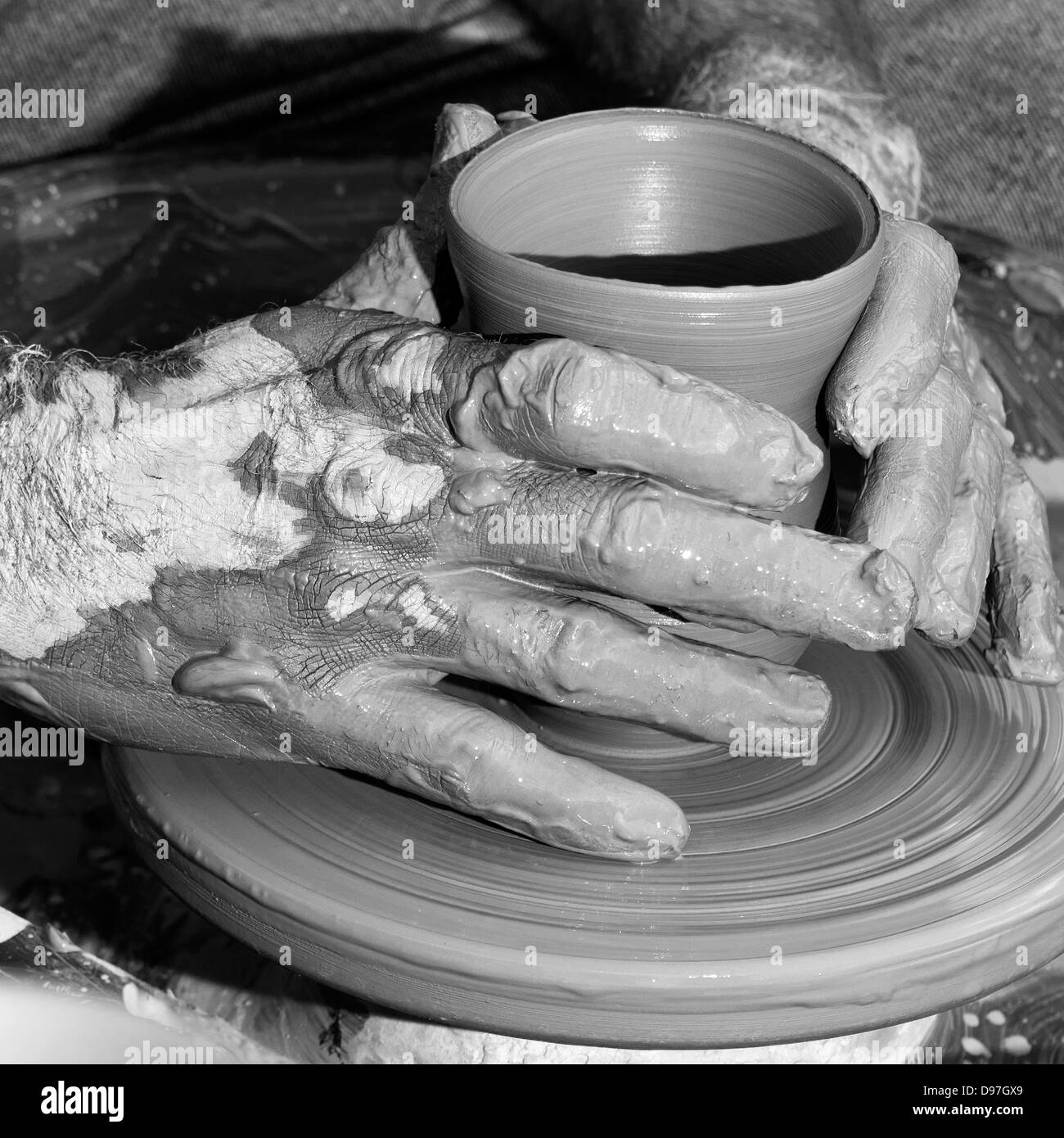 Poterie potiers Banque d'images noir et blanc - Page 2 - Alamy