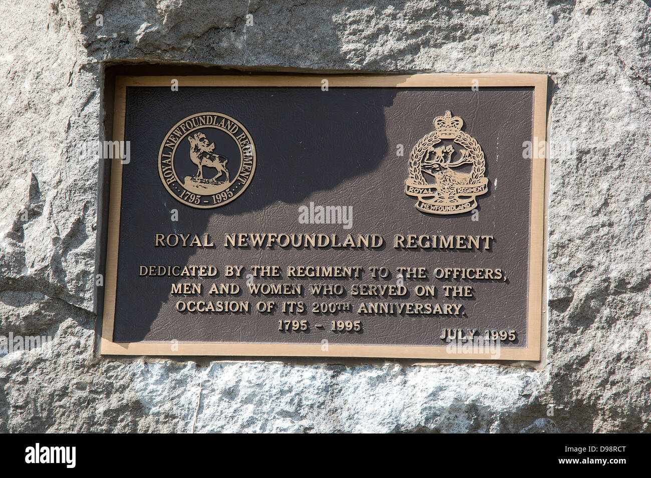 Royal newfoundland regiment Banque de photographies et d’images à haute ...