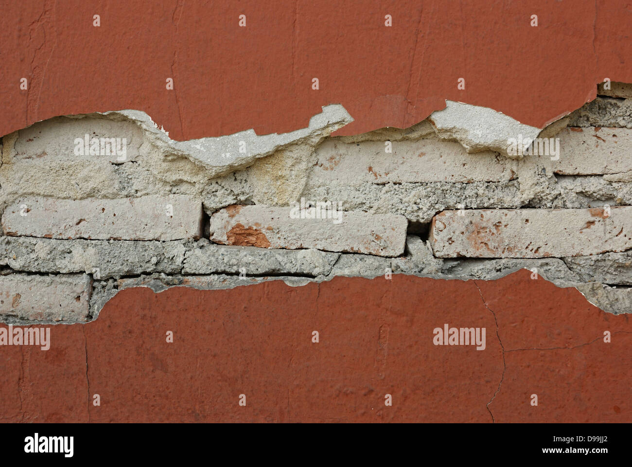 Cracked bricks Banque de photographies et d’images à haute résolution ...