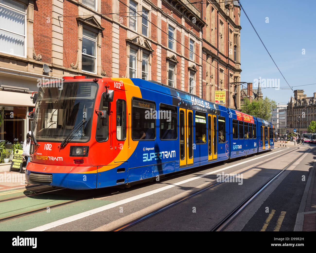 Sheffield supertram Banque de photographies et d’images à haute résolution - Alamy