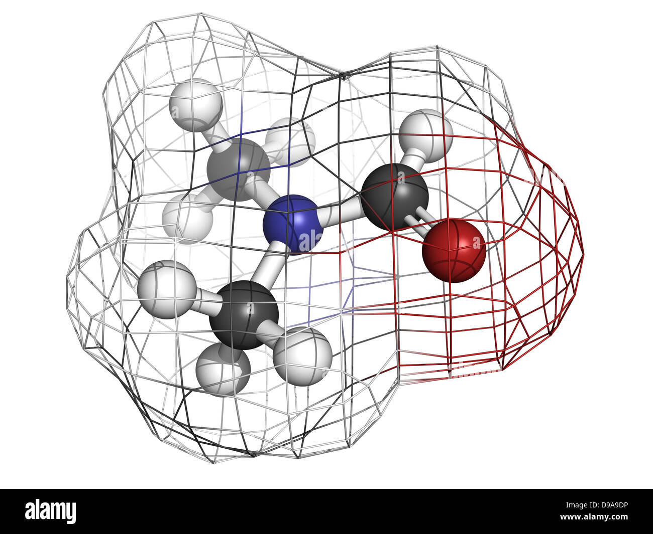 Dimethylformamide dmf molecule chemical structure Banque de ...