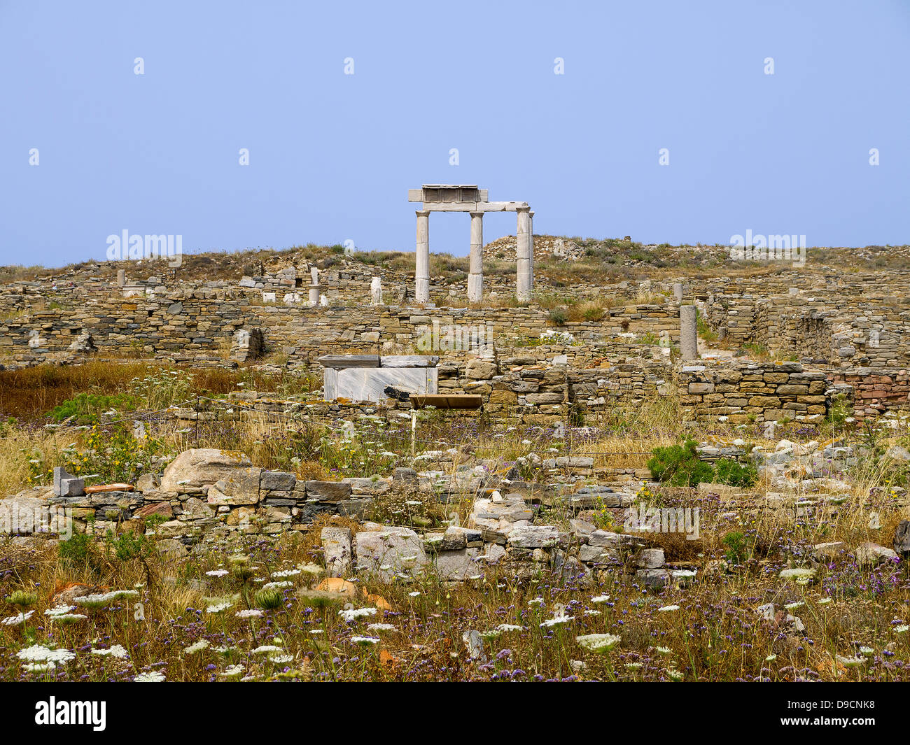 Cyclades [delos island] mosaic Banque de photographies et d’images à ...