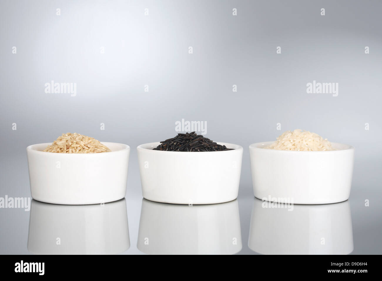 Différents types de riz Photo Stock - Alamy