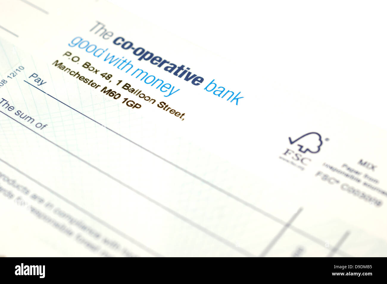 Co-operative Bank carnet de chèques Co-operative Bank fait face à la ...
