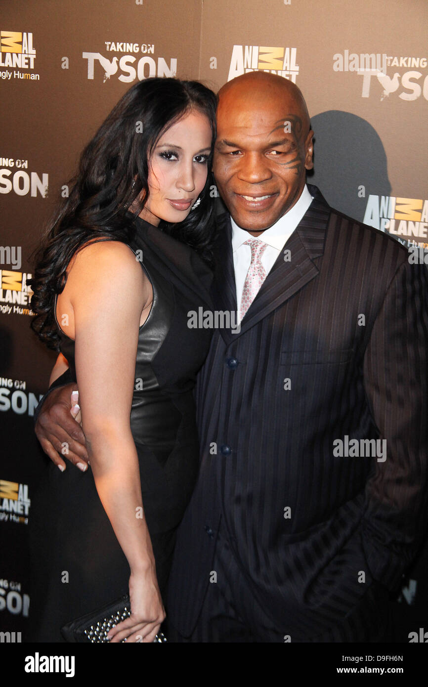 Mike Tyson And Lakiha Spicer Tyson Banque d'image et photos - Alamy