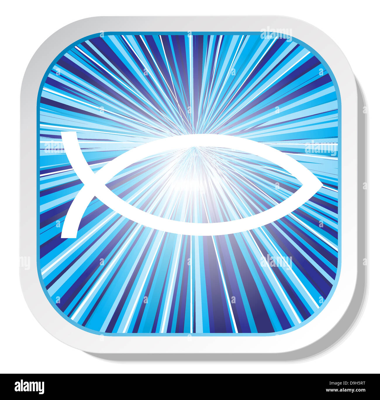 Poisson chrétien Banque d'images détourées - Alamy