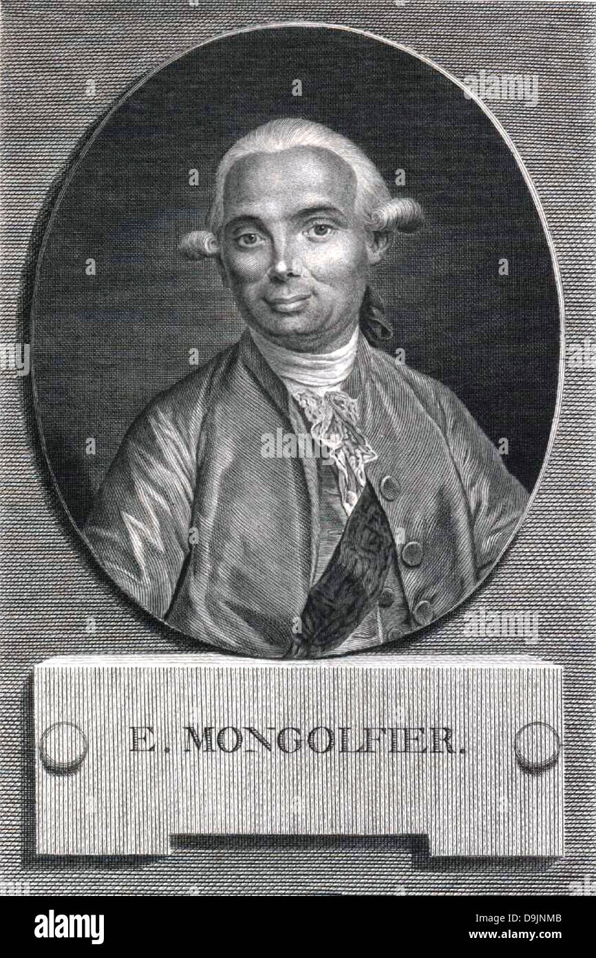 JACQUES-Étienne Montgolfier (1745-1799) L'un des deux frères français ...