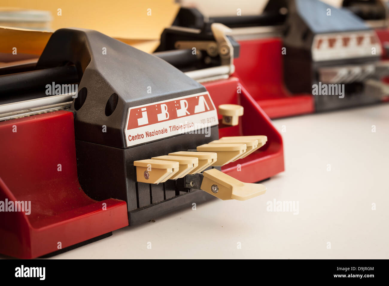 Braille Machine Banque d'image et photos - Alamy