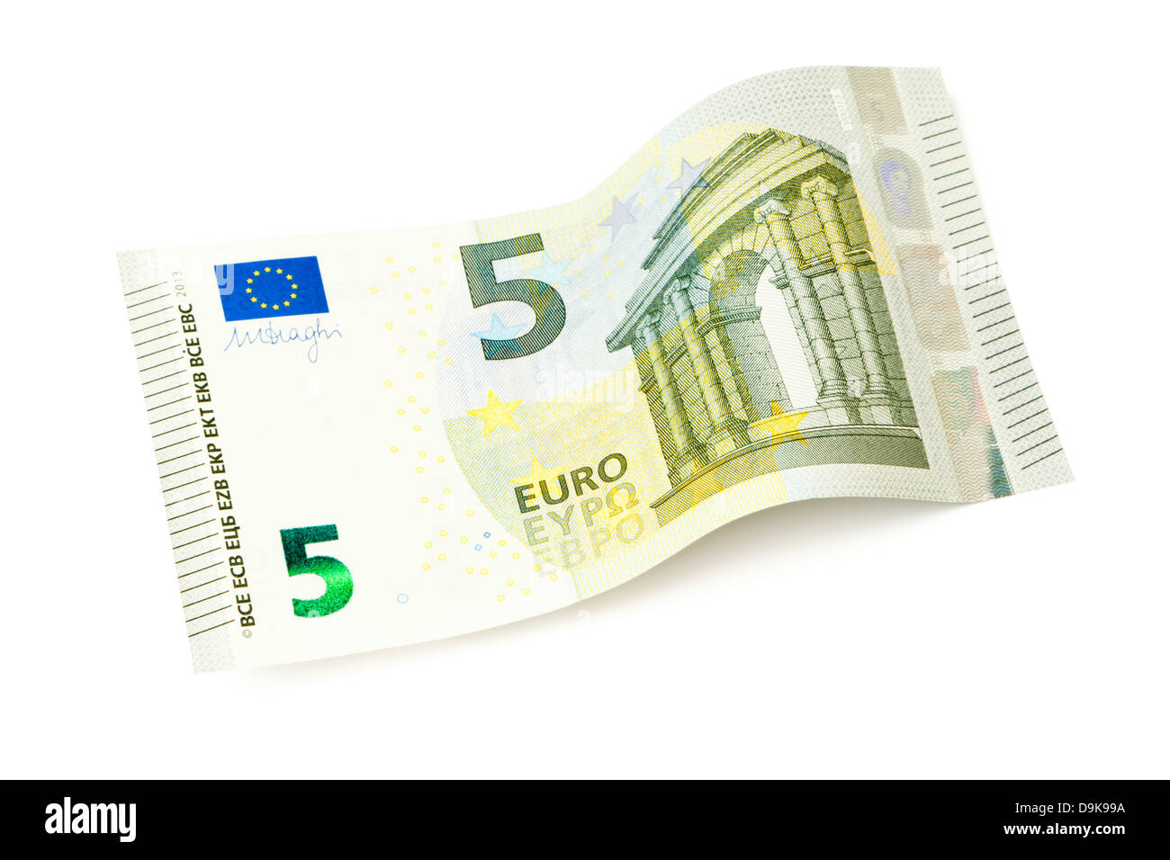 Nouveau cinq euro Banque d'images détourées - Alamy