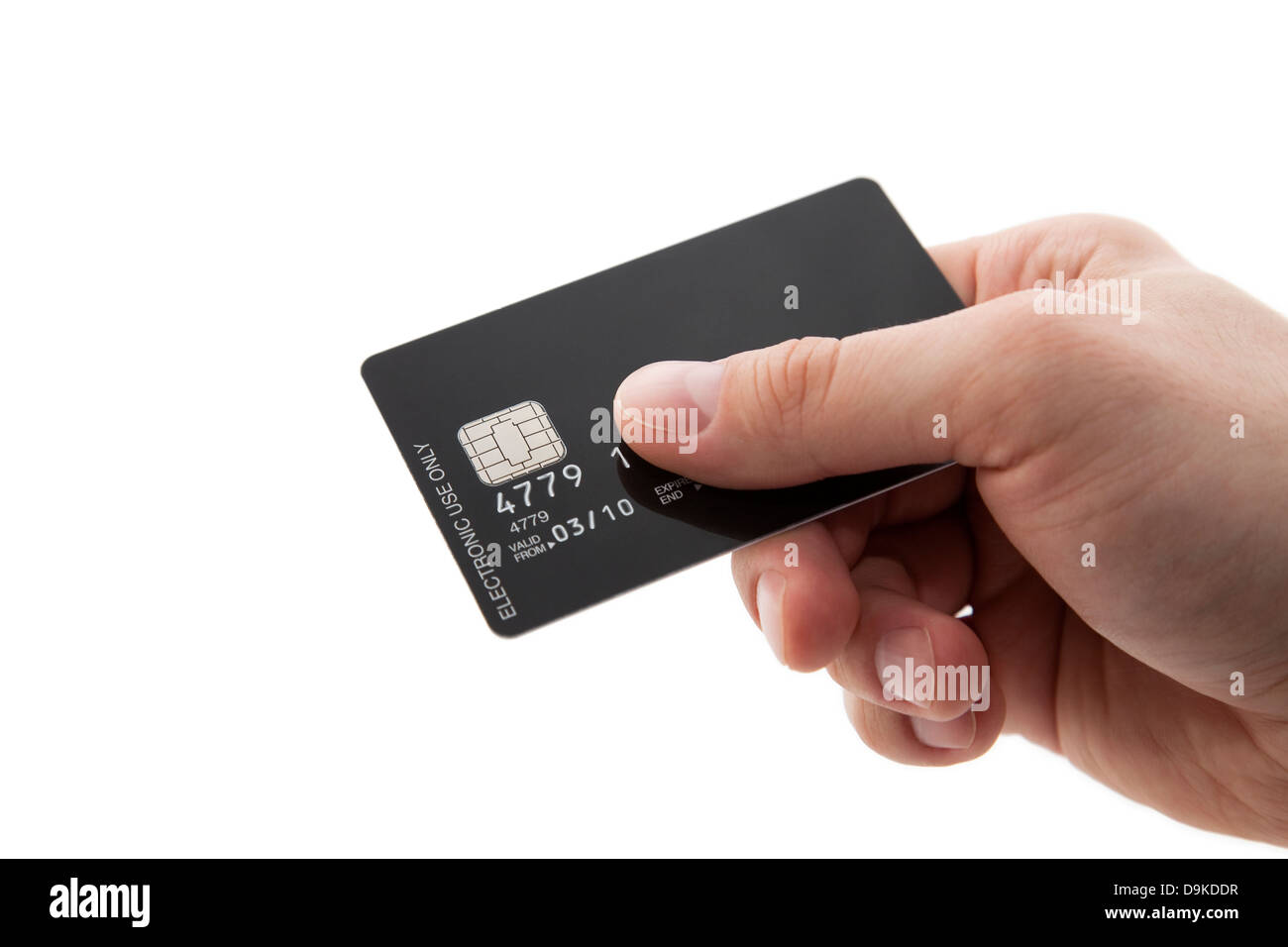 Main noire et carte bancaire Banque de photographies et d’images à ...