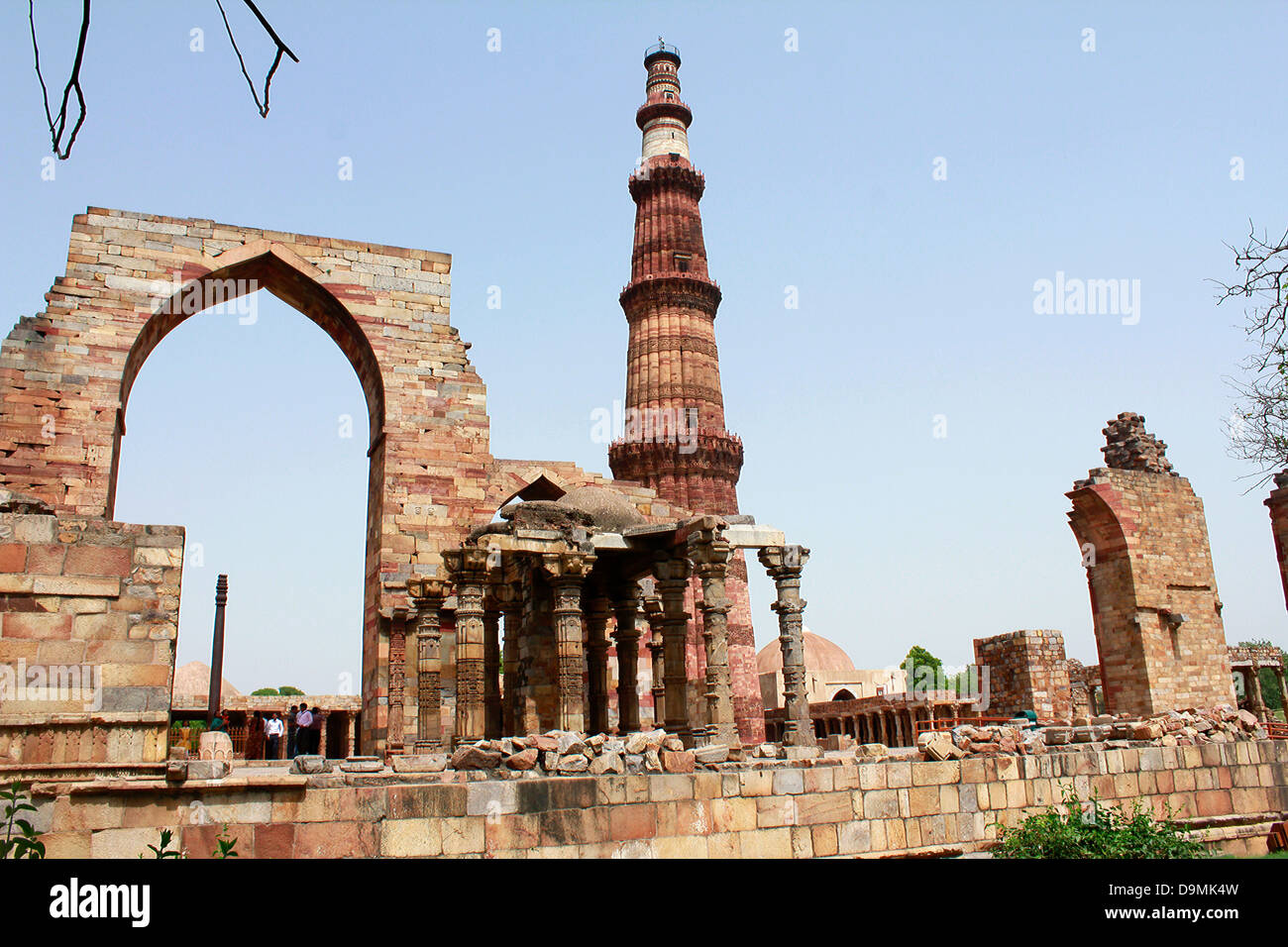 Le qutub minar Banque de photographies et d’images à haute résolution ...